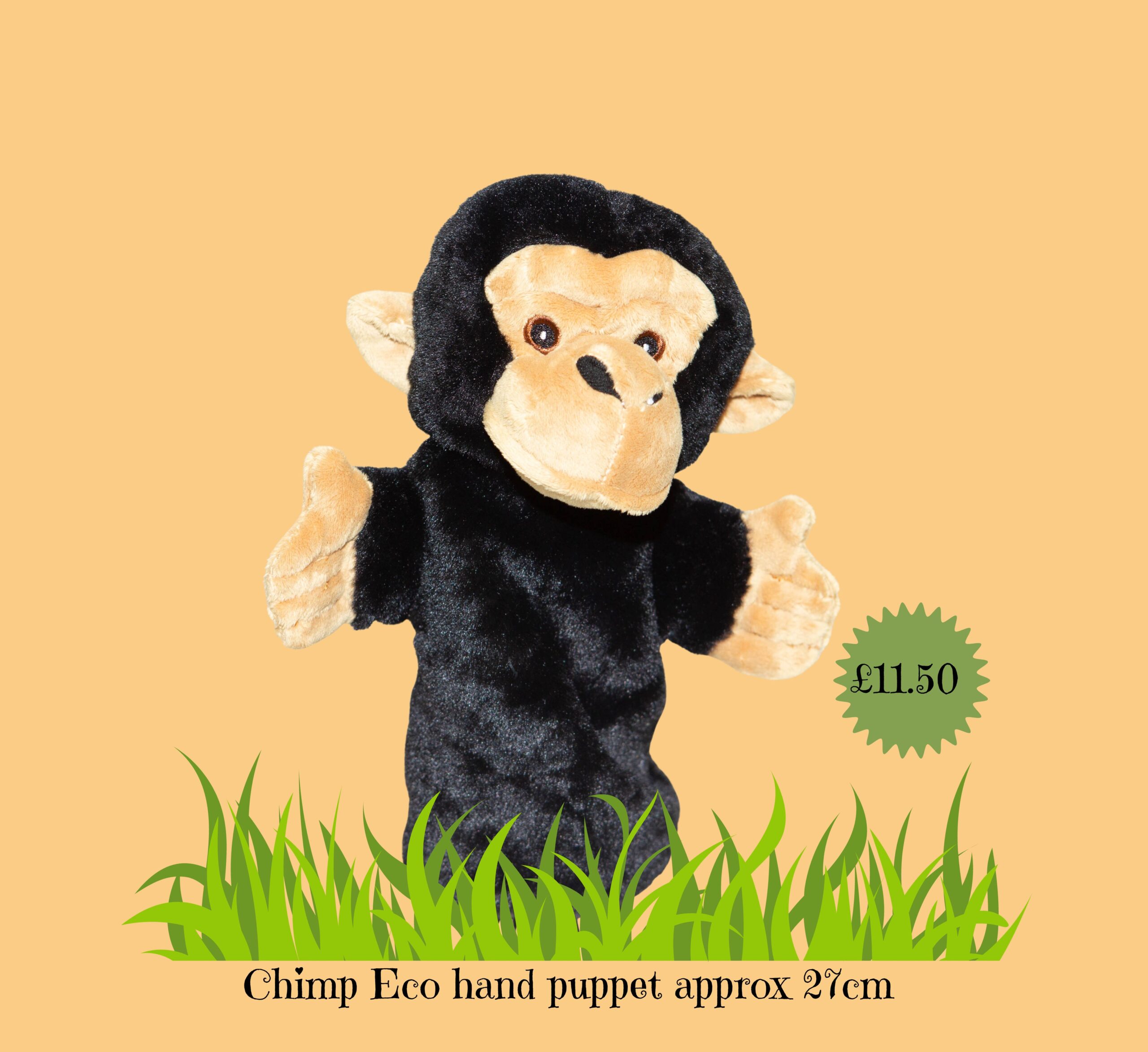 Chimp Eco Hand Puppet – Tails From Me To You