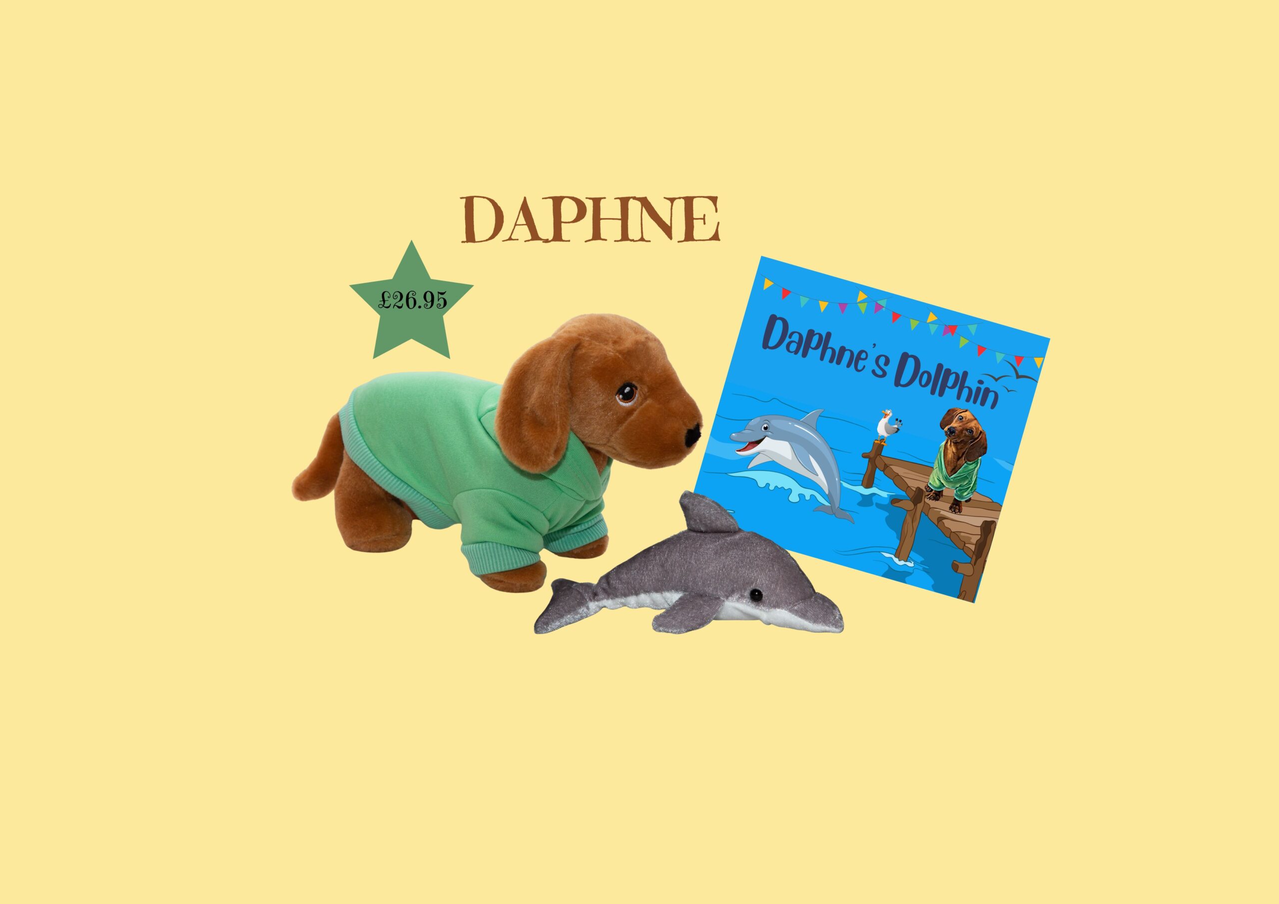 Daphne, Book and Finger Puppet – Tails From Me To You